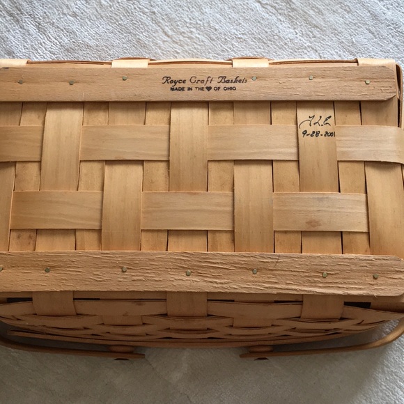 Royce Craft Baskets | Accents | Vintage Royce Craft Double Handle ...